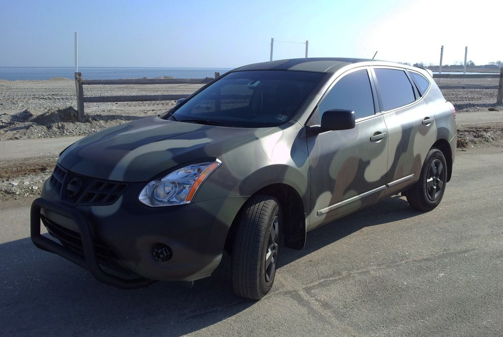 NISSAN ROGUE IN CAMO PAINT - Nissan Forum | Nissan Forums